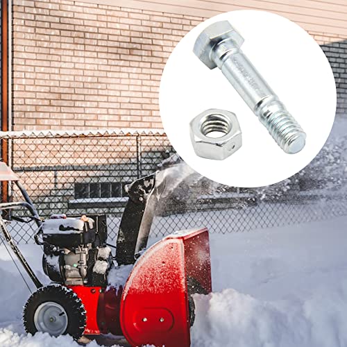 HAKATOP 4 PK 710-0890 5/16" Shear Bolts & Nuts for MTD Cub Cadet Troy-Bilt 710-0890 710-0890A 910-0890A Snow Blower Shear Pins