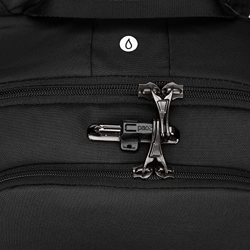 Pacsafe Vibe 20L Security & Anti-Theft Daypack - Slash Proof & Lockable, Black
