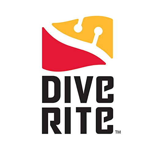 Dive Rite Slide Lock Jump Reel, 50ft #24 Orange Line