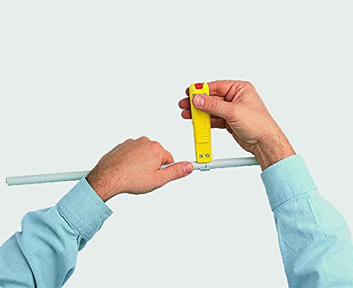 Jokari 10160 Secura Cable Stripping Knife for All Standard Round Cables, No. 16, 13.2cm L x 2.9cm W x 3.5cm H