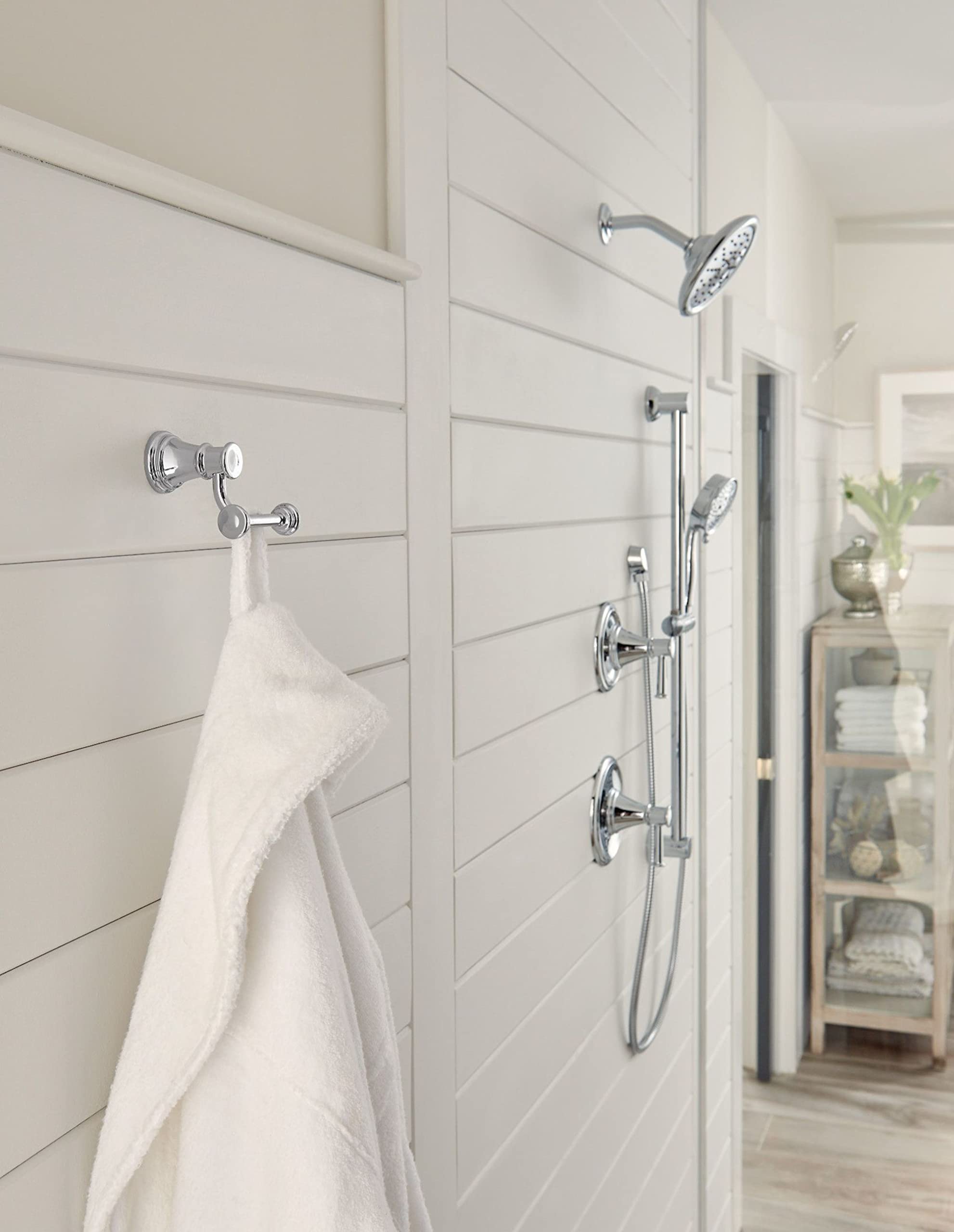 Moen YB6403CH Belfield Double Robe Hook, Chrome