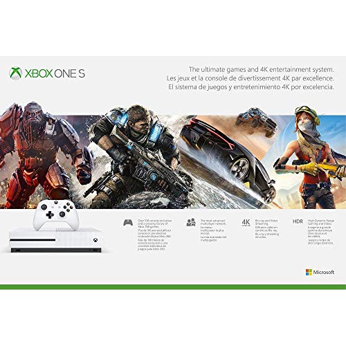 Xbox One S (Renewed)