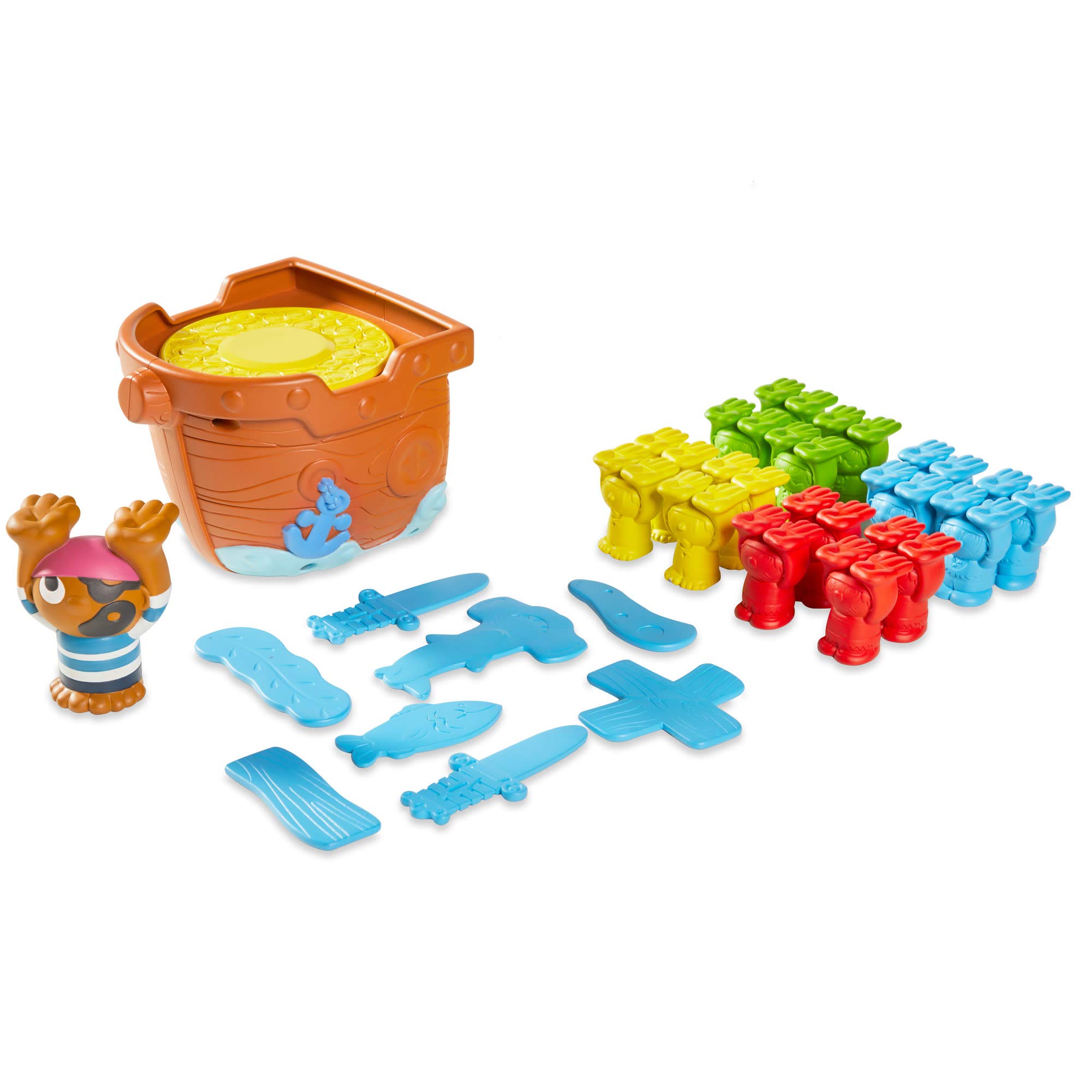 TOMY Pile Up Pirates Game - Provides Plenty of Swashbucklin' Fun on Family Game Night