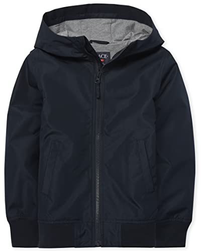 The Children's Place boys Windbreaker Jacket, New Navy, Large US