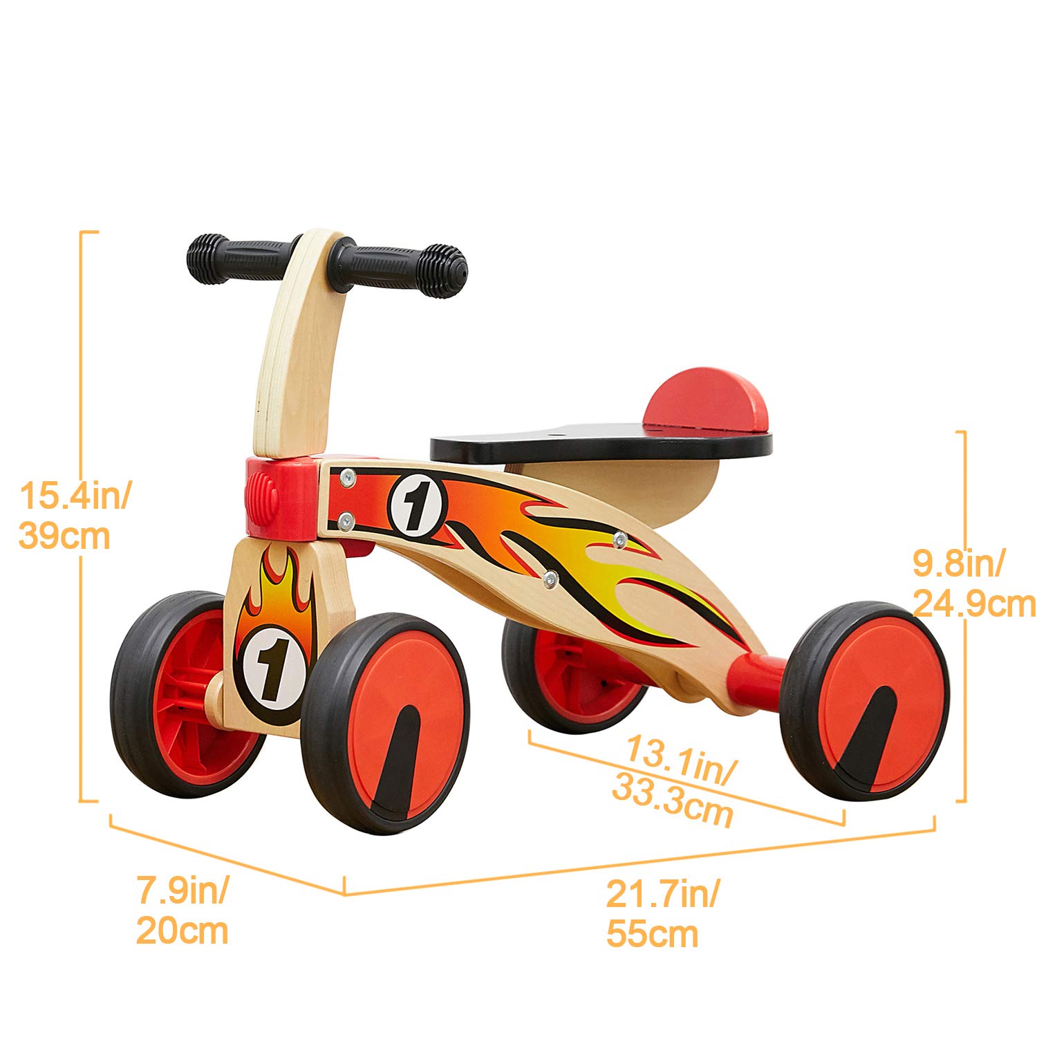 TOP BRIGHT Ride On Toys for 1 Year Old Boys and Girls, Baby Toys Scooter 1 Year Old