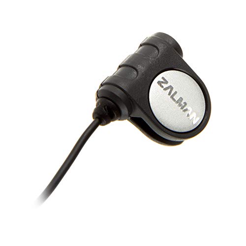 Zalman ZM-MIC1 High Sensitivity Headphone Microphone with Mini Clip, Computer PC Streaming Gaming Mic, 3.5mm Jack