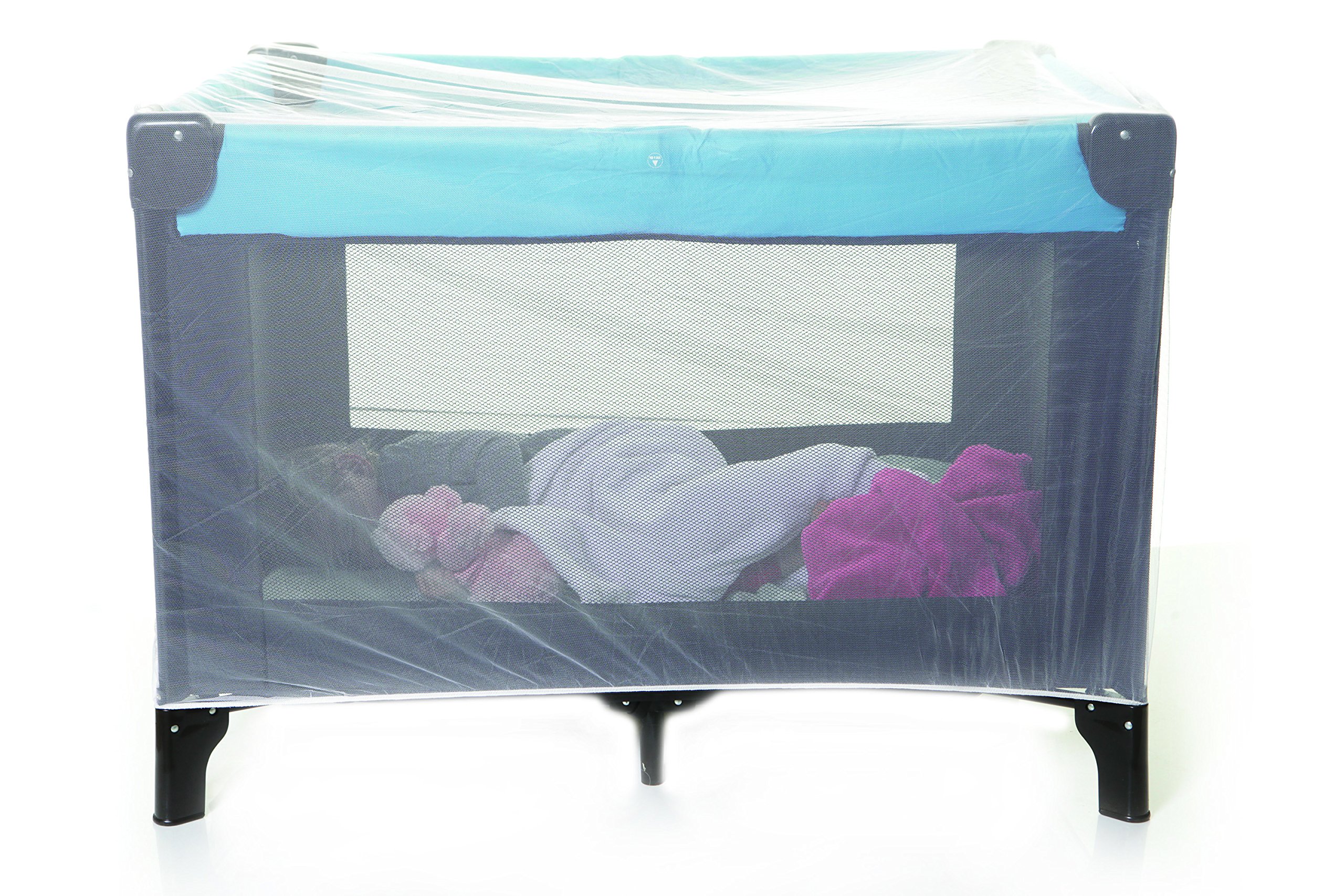 Dreambaby Play-Yard Insect Netting - with Fine Soft Elastic Hem Edges - White - Model L274