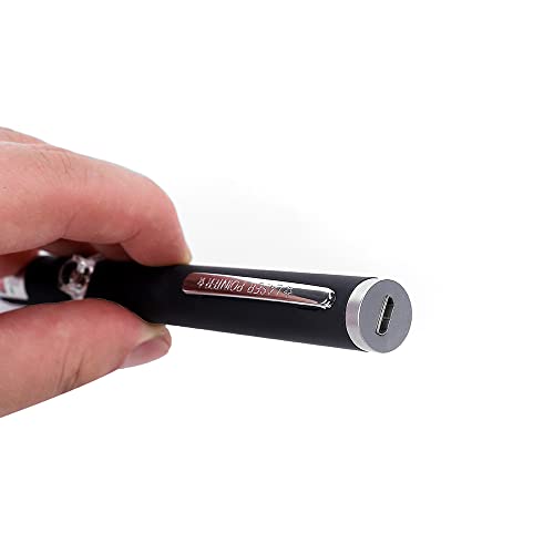 WNZQK Laser Pointer for Cats Dogs Pet Interactive Toys Laser Presentation Remotes Red Green Purple Light Laser Pointer for Cats Chargeable (1 PCS Pack Green Light, USB Rechargeable)