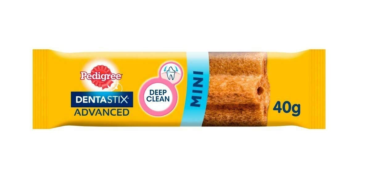 Pedigree Dentastix Advanced, Dental Care Chews for Small Dogs 5-10 kg, 12 Sticks