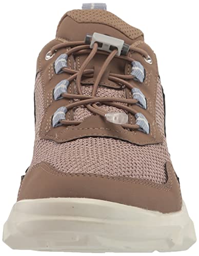 ECCO Women's MX Breathru Water-Friendly Sneaker, Taupe/Taupe/Grey Rose, 5-5.5
