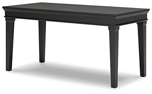 Signature Design by Ashley Beckincreek Retro Home Office Desk for Writing, Black