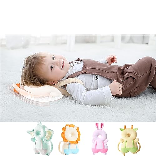 YAMIELO Baby Walker Head Protector Backpack, Baby Backpack Head Protection Pillow, Baby Head Protector for Baby Walking & Crawling, Super Soft, Skin Friendly (A)