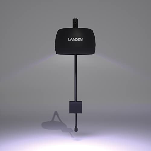 LANDEN HYDROLIT 35 RGB LED Aquarium Light for Freshwater- Full Spectrum Lighting with Adjustable BrightnessWith Controller(Light with Mount Kits only)
