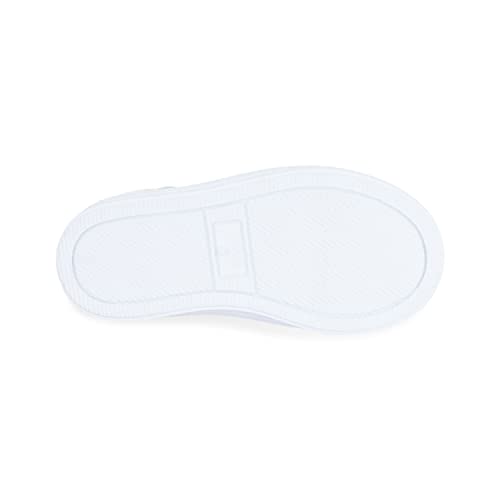 OshKosh B'Gosh Girls Maeve Slip On Shoe, White Multi, 7 Toddler