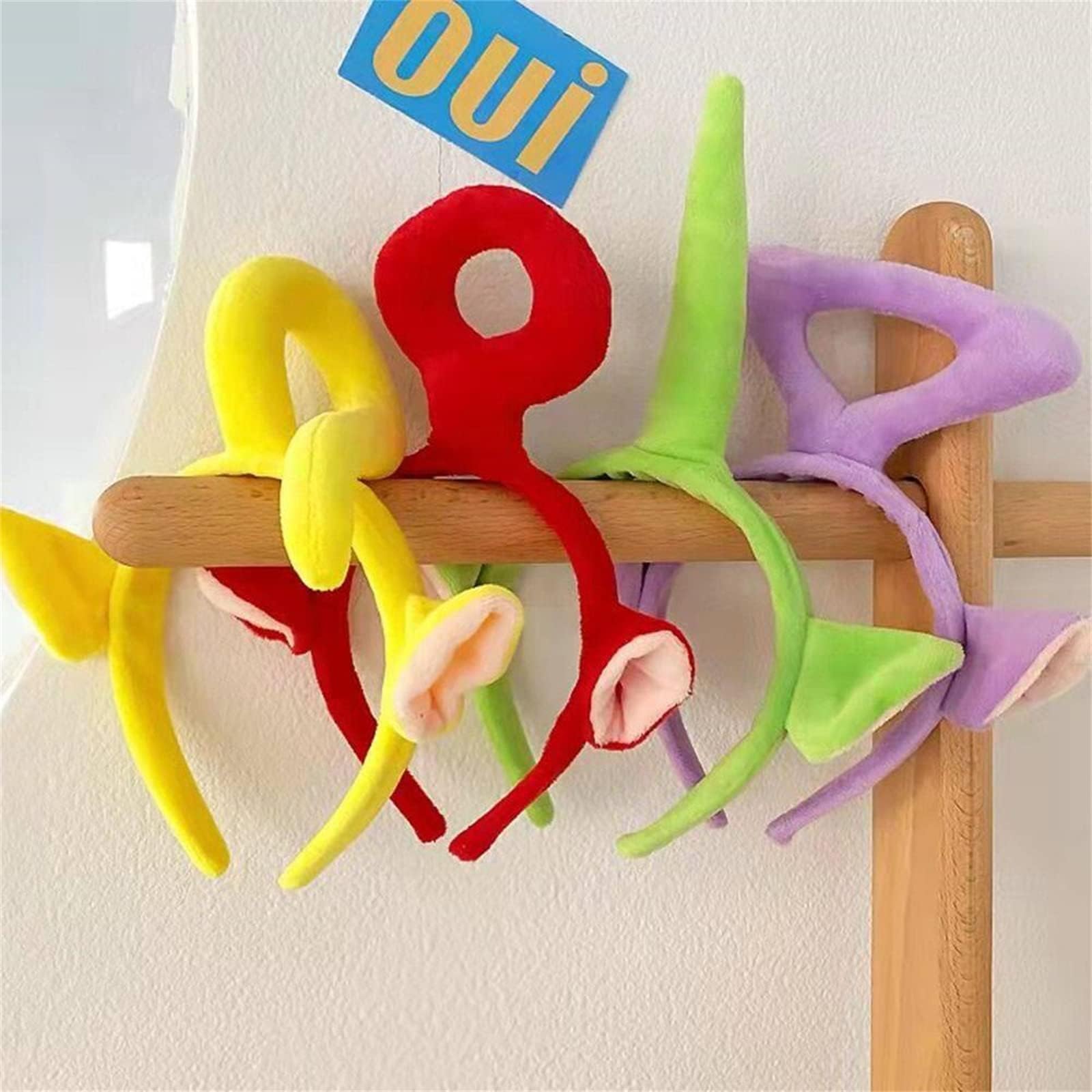 JAMBHALA 4PCS Cute Headwear 3D Hairpin Hairband Hair Accessories for Kids Halloween Party Decorations (4PCS)