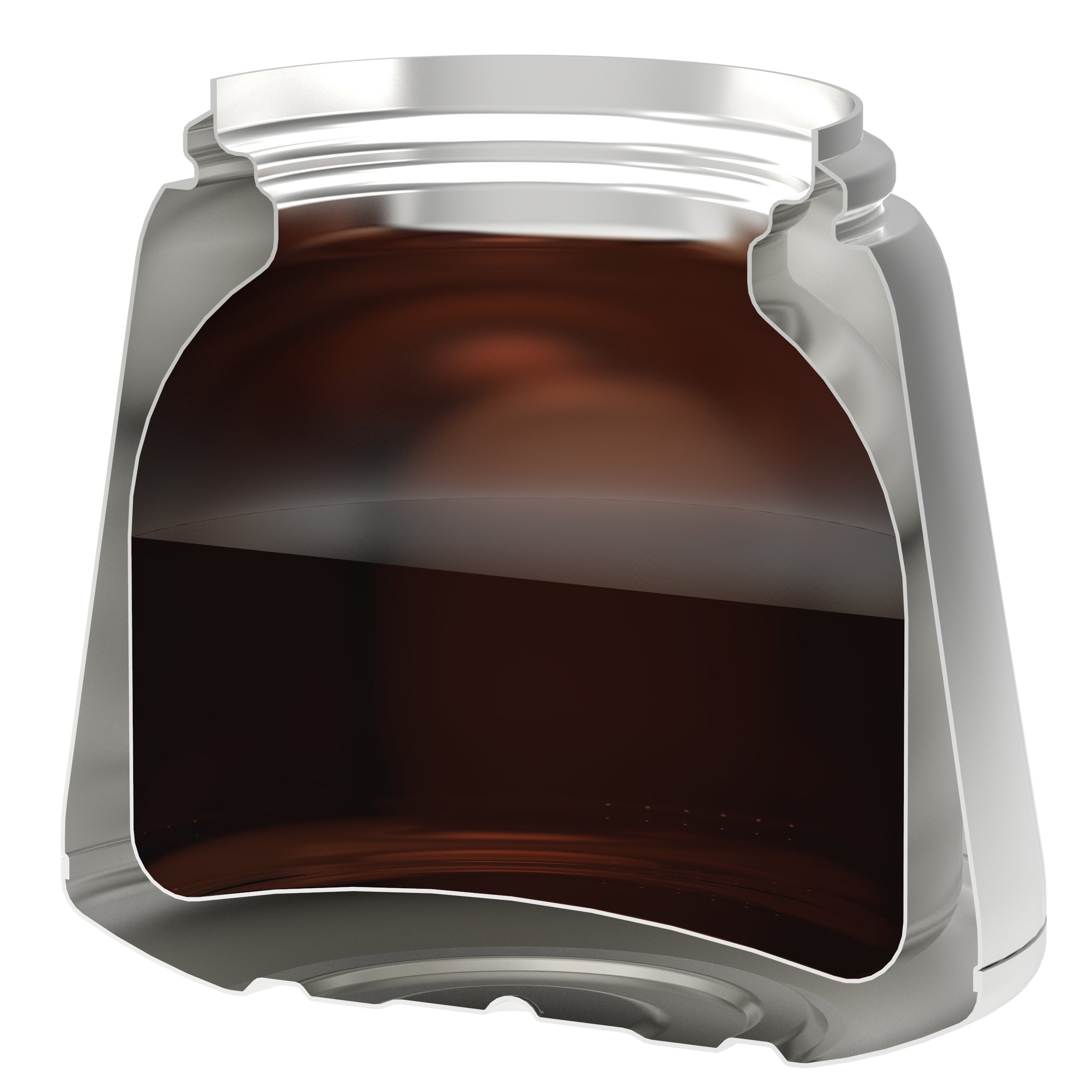 Hario V60 Insulated Metal Beverage Server, 800ml, Black
