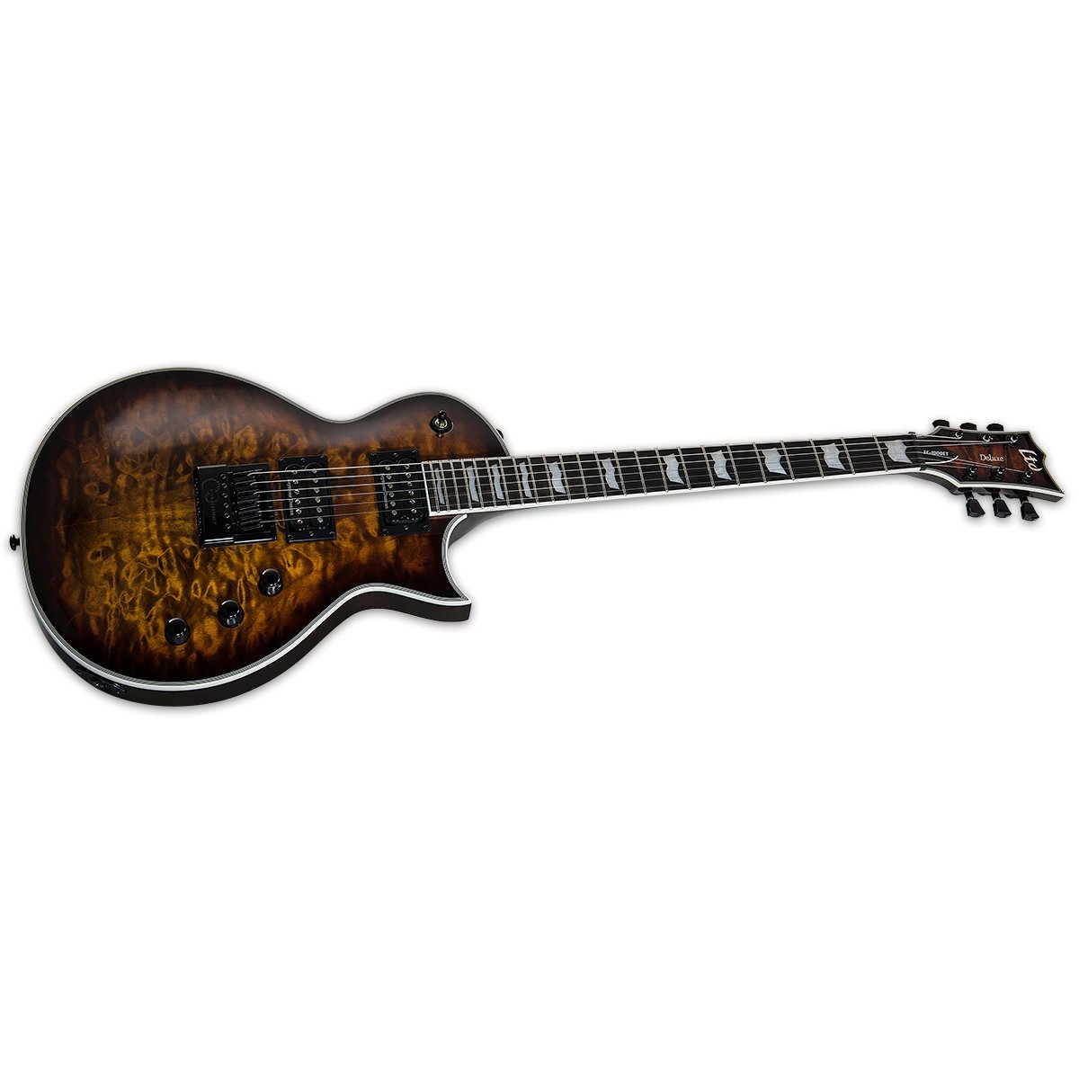 ESP LTD EC-1000 Evertune Electric Guitar, Dark Brown Sunburst
