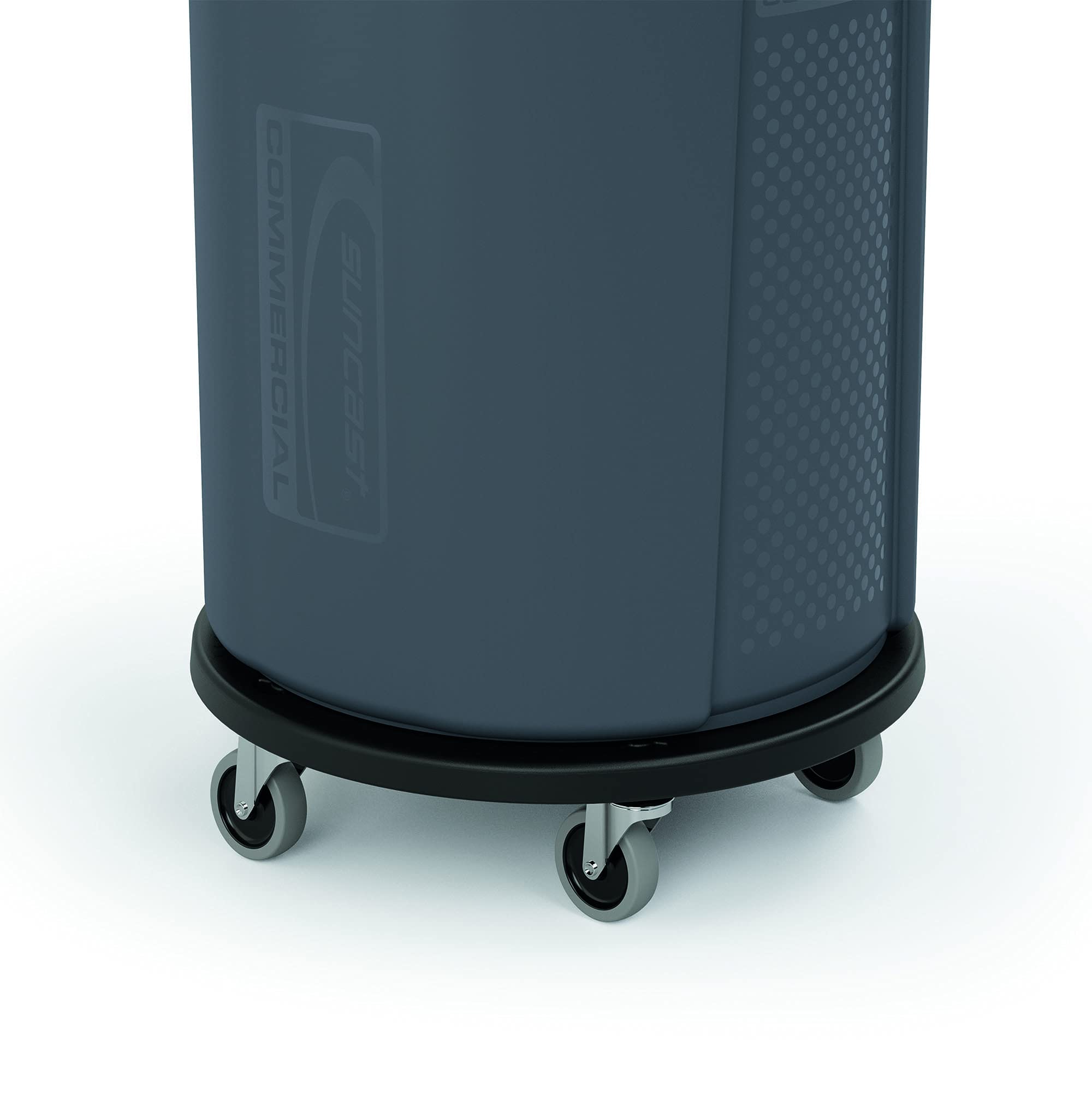 Dolly for Utility Trash Cans, Twist-On, 2-Pack