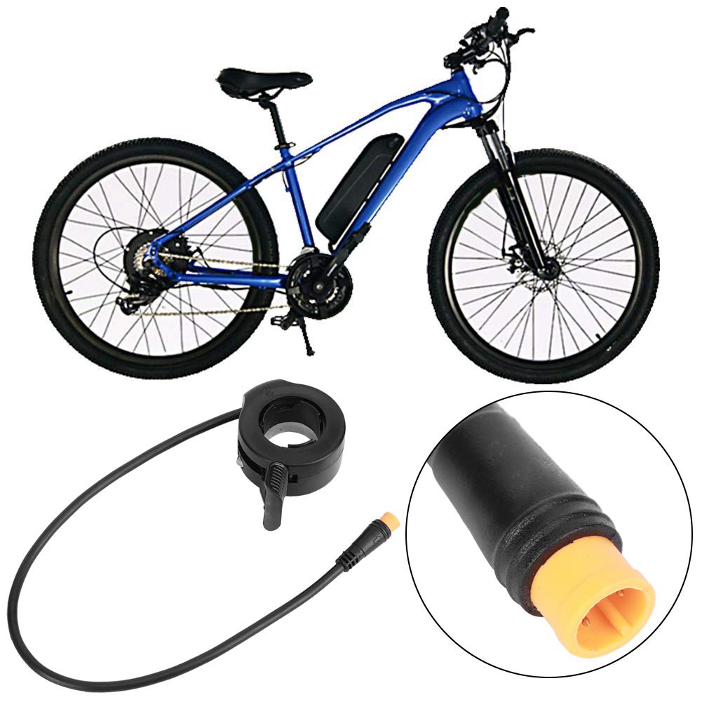 Electric Scooter Thumb Throttle, EBike Speed Control Finger Throttle Accelerator with Waterproof Connector for Electric Scooters EBike