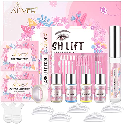 Lash Lift Kit,Lash Extension Kit 2023 Upgraded Professional,Lash Glue Upgraded Version,Long-Lasting Curl& Safe Perming Wave,Beautify Your Lashes,Lifting Pestañas Kit for Salon & Home Use