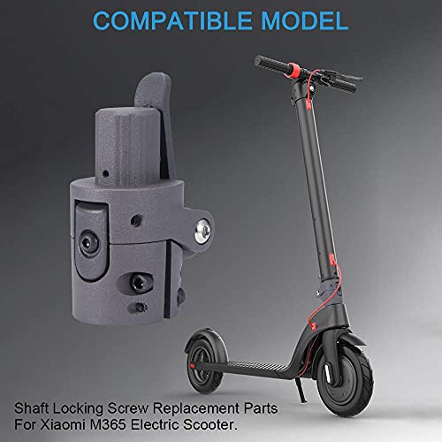 Electric Scooter Folding Pole Base, Electric Scooter Replacement Part Accessory for Xiaomi M365 (Grey)