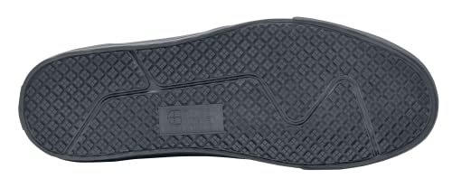 Shoes for Crews Cabbie II, Men's, Women's, Unisex Slip Resistant, Food Service Work Shoes, Black, Men's Size 10/ Women's Size 11.5