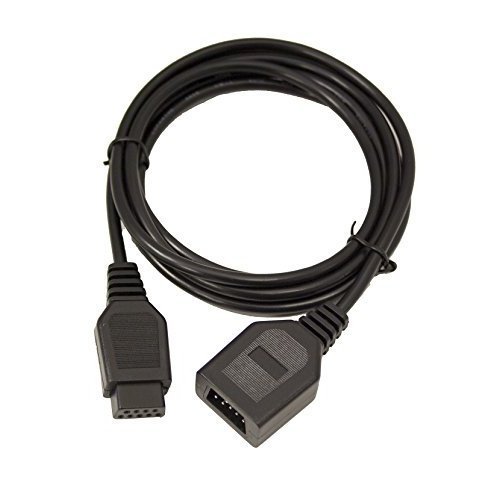 SN-RIGGOR 2-Pack 1.8m 9 Pin Extension Cord Cable for Sega Genesis MD Mega Drive Controlle Extension Sega Genesis 2/3 Controller