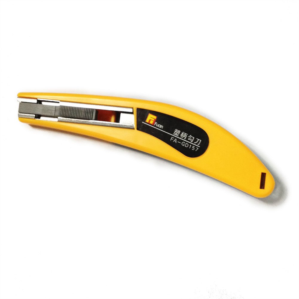 Multi-Use Acrylic Hook Knife Plastic PVC Cutter Craft Knife Cutting Plexiglass + 2 Blades