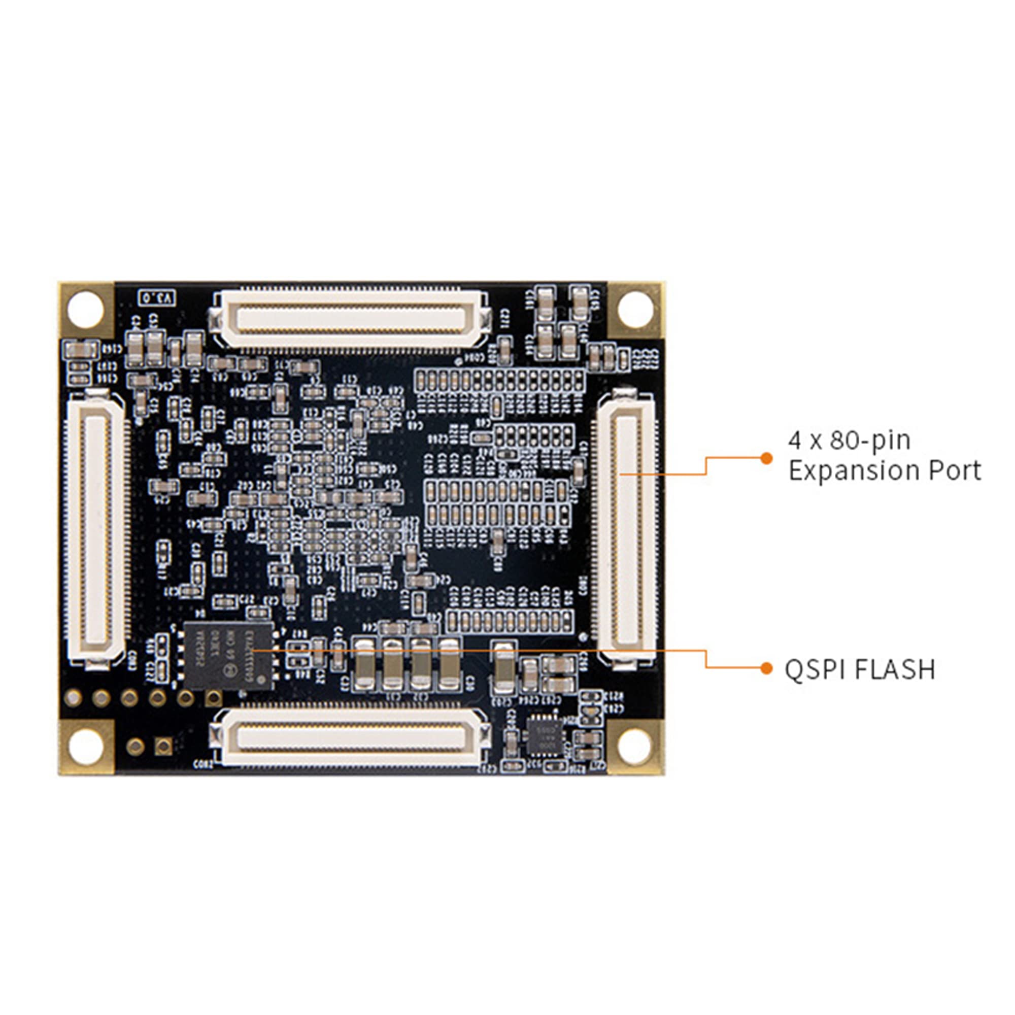 MiiElAOD SoM AC7100B: XILINX Artix-7 XC7A100T FPGA Core Board Industrial Grade Module