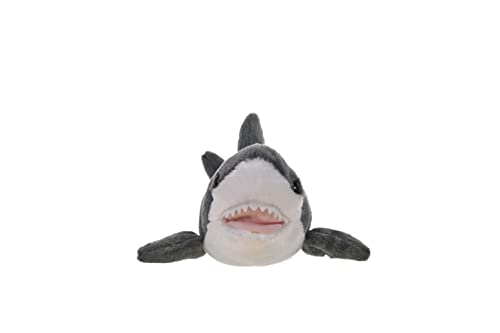 Wild Republic Great White Shark Plush, Stuffed Animal, Plush Toy, Gifts for Kids, Cuddlekins 13 inches