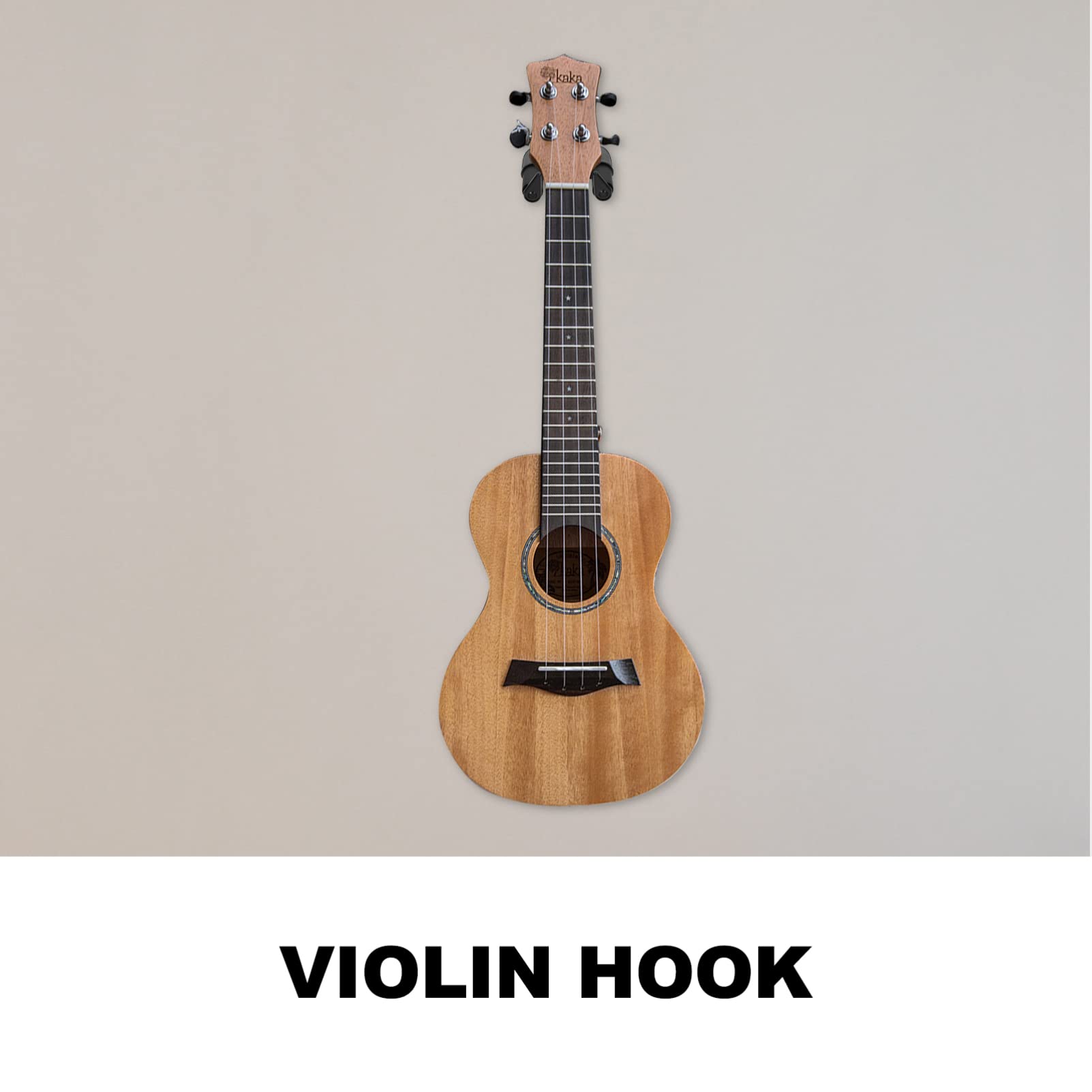 ERINGOGO 2 Sets Violin Hook Erhu Hanger Guitar Wall Mount Ukulele Stand Support Banjo Stand Guitar Neck Bracket Guitar Rest Bass Guitars Wall Mount Guitar Rack Iron Wall-mounted Cage