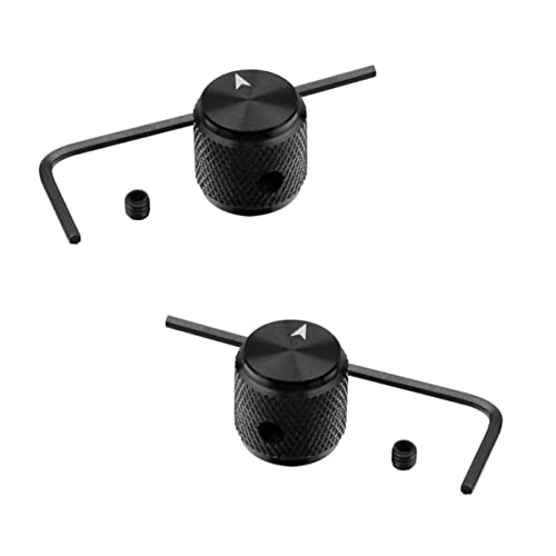 ERINGOGO Accessories 4 Sets Volume Electric Guitar Control Knobs Guitar Radio Diy Knobs Electric Guitar Volume Knob Control Knob Brass Guitar Accessories