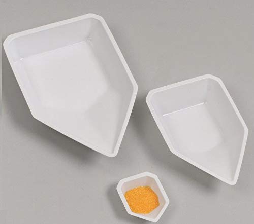 Pour Boats, W-P83-WH-50, 83mm, Medium White, Pack of 50