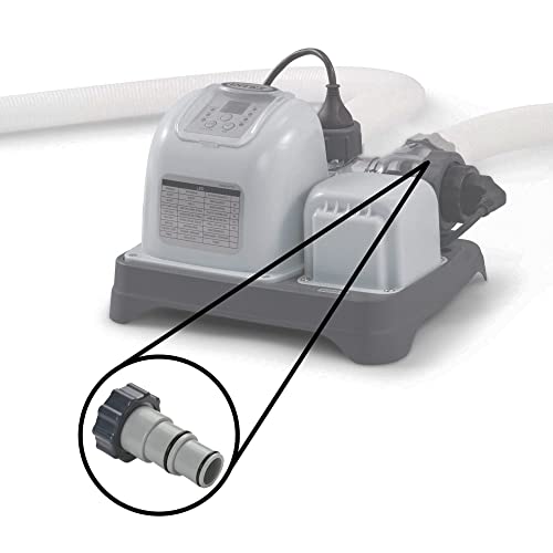 Intex Replacement Hose Adapter A w/Collar for Threaded Connection Pumps (Pair)