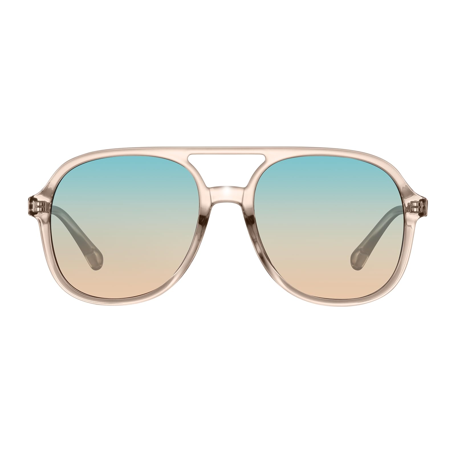 Jectieey Polarized Aviator Sunglasses for Womens Men Trendy 2024 Square Classic 70s Sun Glasses TR90