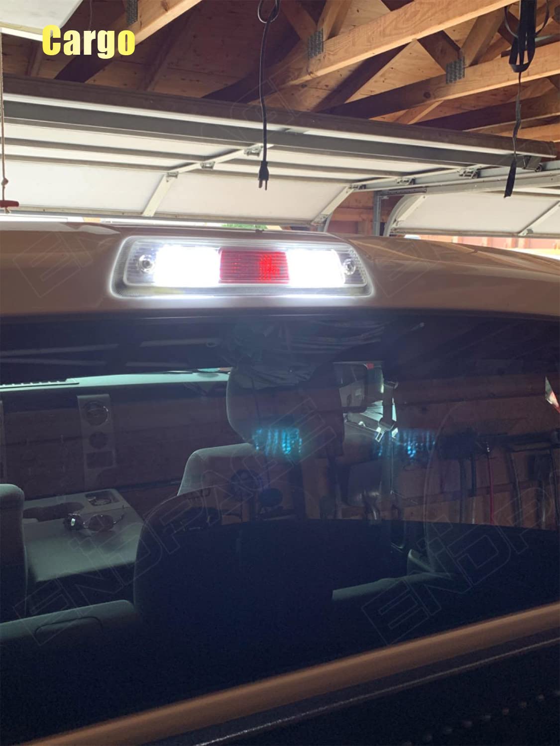 ENDPAGE 9-Pieces F150 Interior LED Light Kit for Ford F-150 2009 2010 2011 2012 2013 2014 White 6000K Interior LED Lighting Package + Cargo Lights, License Plate Lights, Install Tool