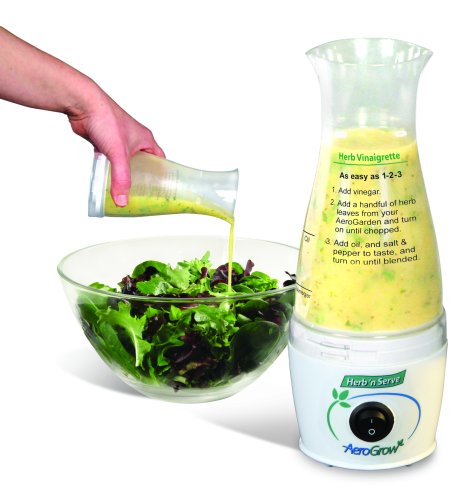 Miracle-Gro AeroGarden Herb 'n Serve Fresh Herb Vinaigrette and Marinade Maker