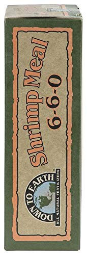 Down to Earth All Natural Shrimp Meal Fertilizer Mix 6-6-0, 2 lb