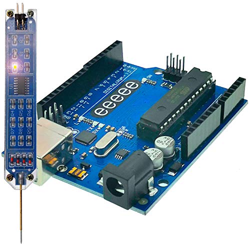 EEEEE UNO R3 (Logic Probe & UNO R3), ATMEGA328P ATMEGA16U2 Digital Logic Tester, Compatible with Arduino IDE