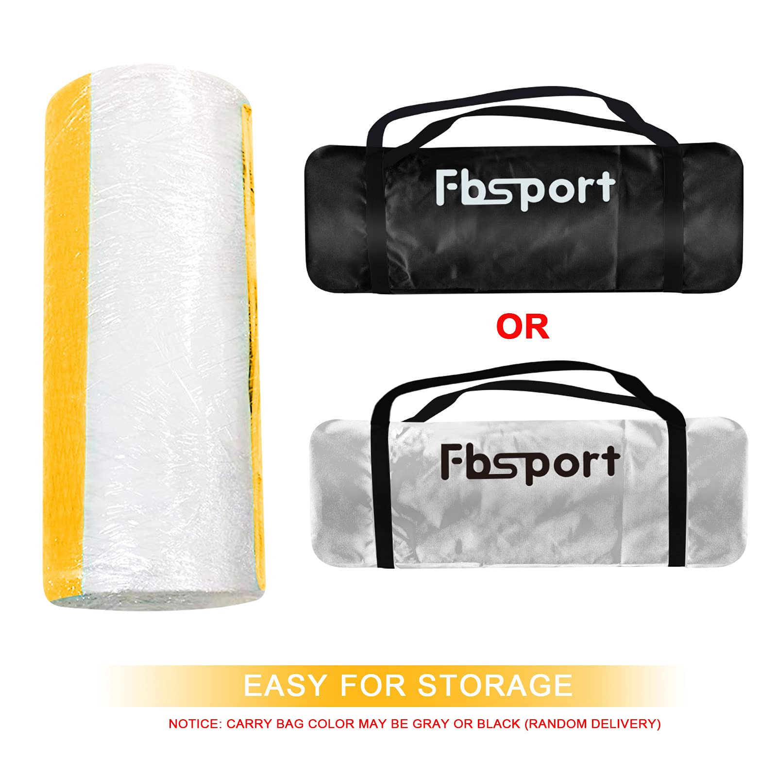 FBSPORT Inflatable Floating Dock Mat, 6ft x 5ft Inflatable Water Platform Swim Deck with None-Slip Surface,6 Inch Thick PVC Construction,Floating Platform for Pool Beach Ocean