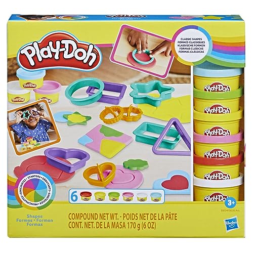 Play-Doh Fun Shapes, Multi-Colour