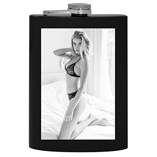 FC Carino B35Y22D63W0734695M07T32C02S27-8oz Black Hip Alcohol Drinking Flask PDI #PIDP734695