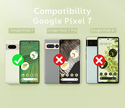 luolnh Pixel 7 Case,Google Pixel 7 Marble Glitter Brilliant Cute Design Soft Silicone Rubber TPU Bumper Cover Phone Case for Google Pixel 7 6.3 Inch(2022)-Green&Purple