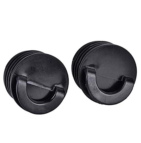 DNHCLL 4 PCS Thread Boat Stopper for Kayak Canoe Marine Replacement Accessory, Rubber Kayak Scupper Plug Kit Drain Holes Plugs