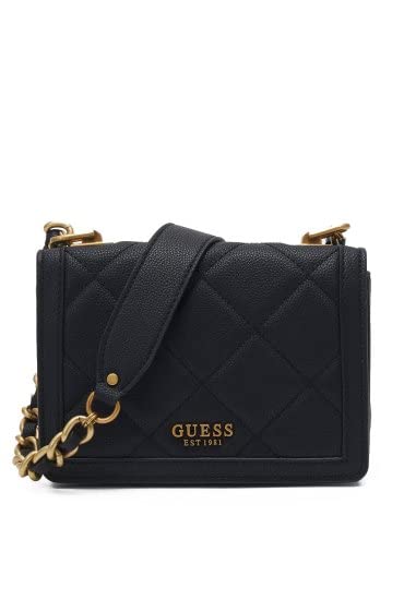 GUESS Abey Crossbody Flap Black One Size
