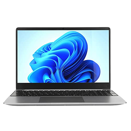 Dpofirs 15.6 Inch Slim Laptop, 1920x1080 FHD Business Laptop, for I7 Processor, 16GB RAM, 1TB SSD, Backlit Keyboard, WiFi, Webcam, Stereo Speakers for Win 10, Silver (16+1TB US Plug)