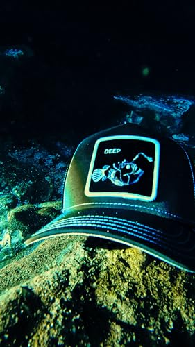 Goorin Bros. The Farm Deep Sea Collection Unisex Trucker Hat, Black (Go Way Down), One Size