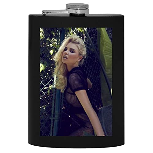 FC Carino B35Y22D63W0734657M07T32C02S27-8oz Black Hip Alcohol Drinking Flask PDI #PIDP734657