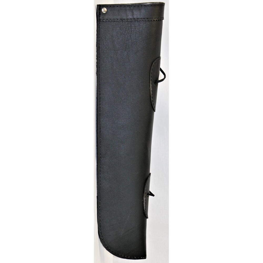 Evergreen Workshop Leather Bass Bow Quiver Black