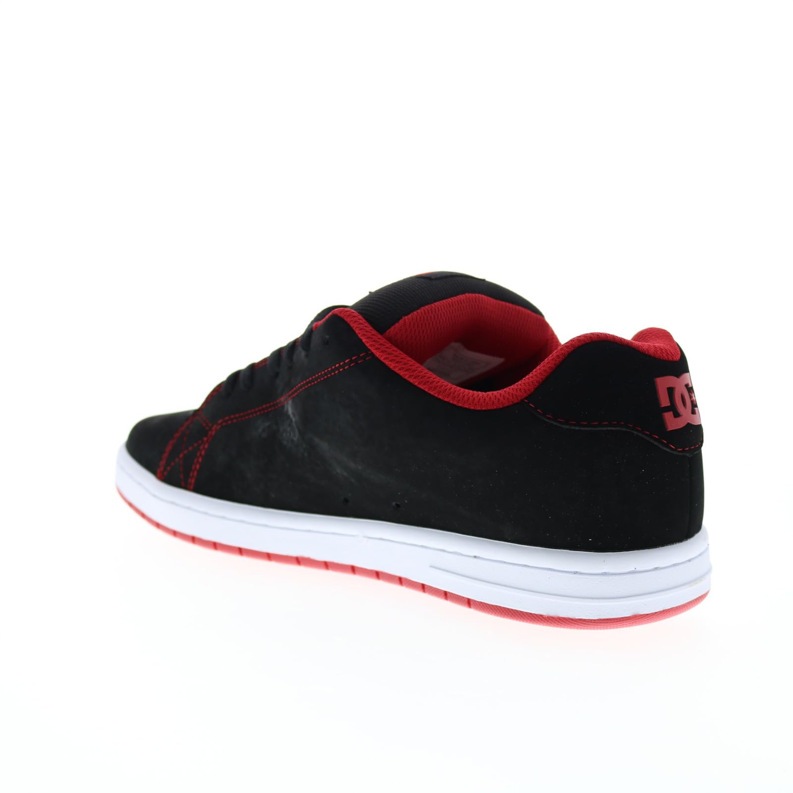 DC Gaveler Casual Low Top Skate Shoes Sneakers Black/Red 13 D (M)